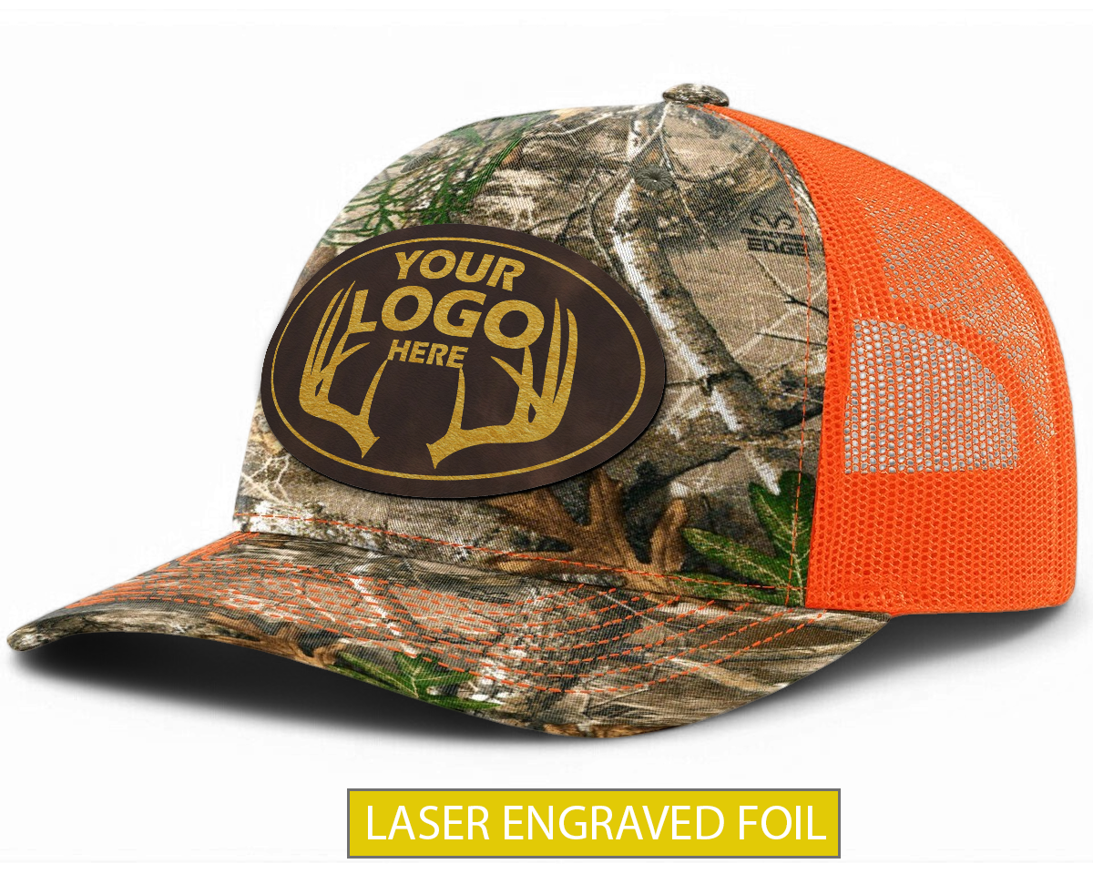 Richardson 112P Camo - Custom - Laser Engraved Foil – Crafted Hats ...